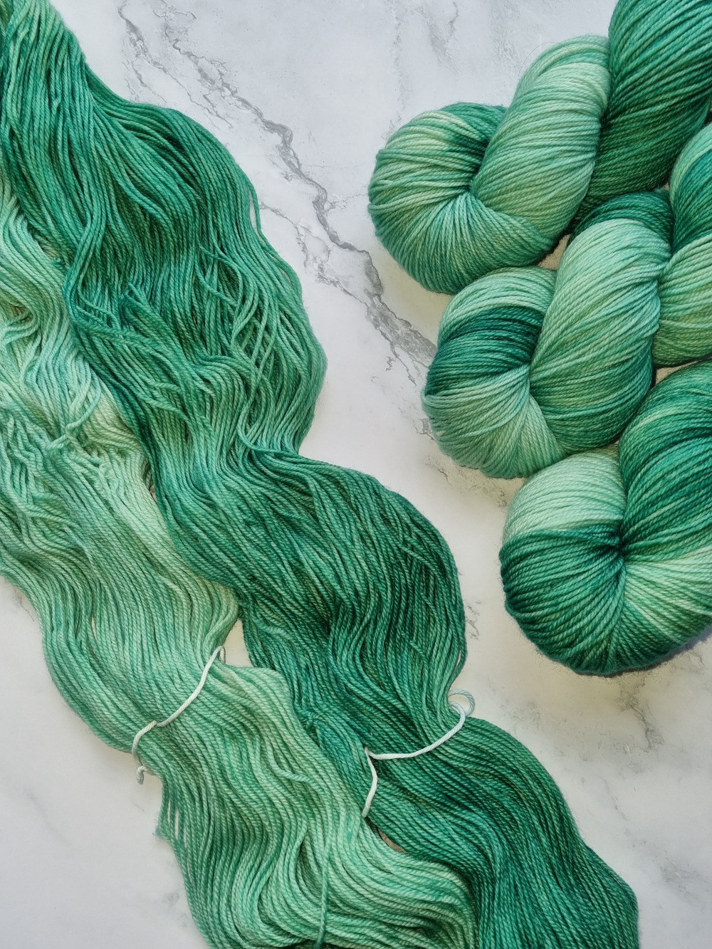 Rain Forest Hand Dyed Yarn