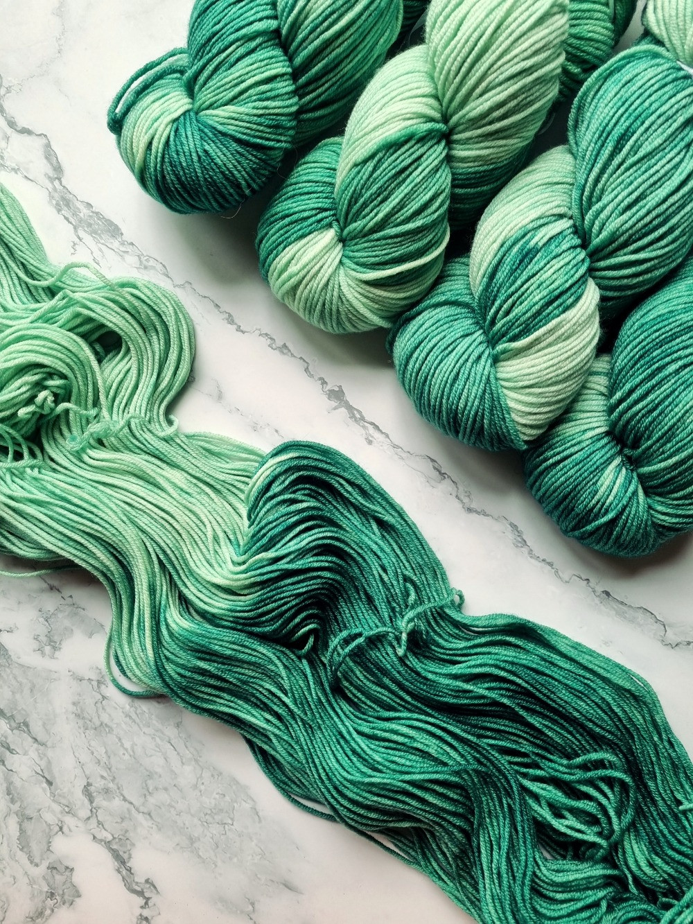 Rain Forest Hand Dyed Yarn